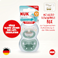 NUK Schnuller Signature Silikon, grün, 0-6 Monate, 2 St dauerhaft günstig online kaufen | dm.de