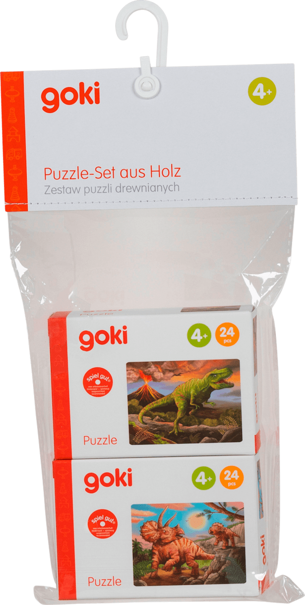 Gollnest & Kiesel Puzzle Set mini mit Dino-Motiven 2tlg, 1 St dauerhaft ...