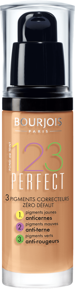 BOURJOIS PARIS 123 Perfect fond de ten 57 Light Bronze, 30 ml | dm.ro