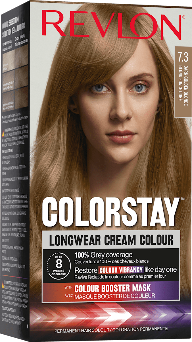 REVLON Vopsea de păr Longwear Cream Color-Dark golden Bbonde 7.3, 1 buc ...
