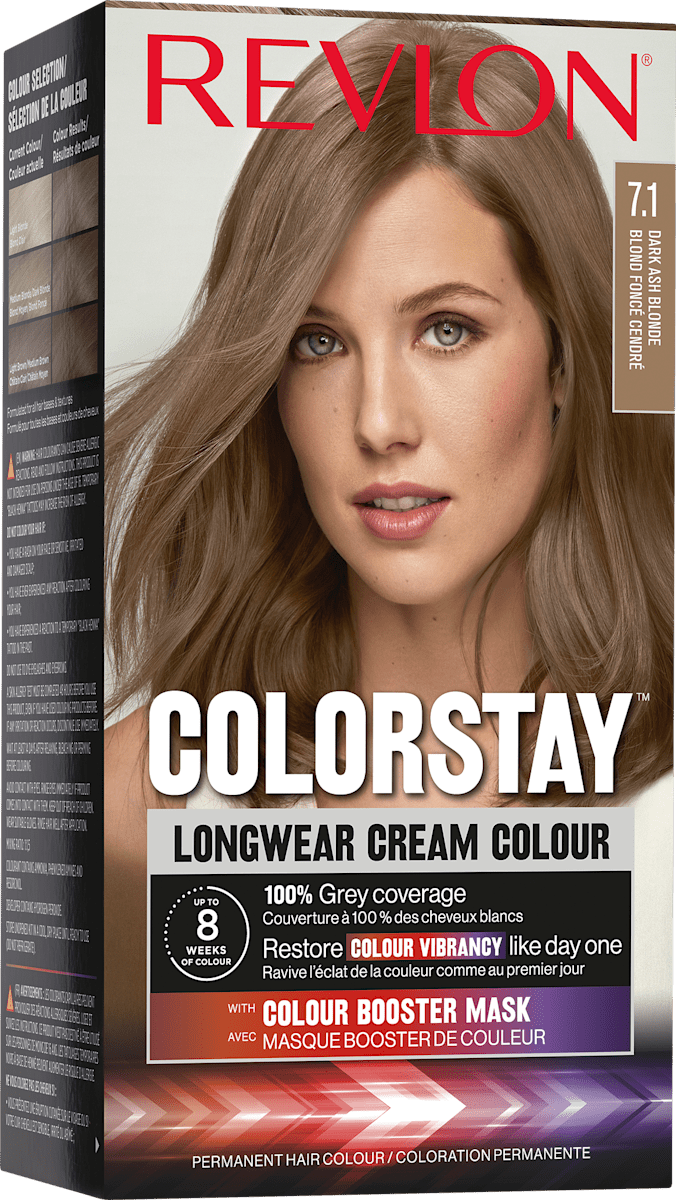 REVLON Vopsea de păr Longwear Cream Color-Dark ash blonde 7.1, 1 buc ...