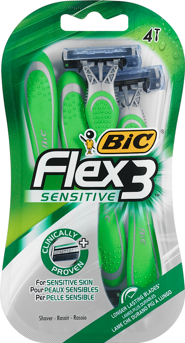 BIC Rasierer Flex 3 Sensitive, 4 St | dm.at