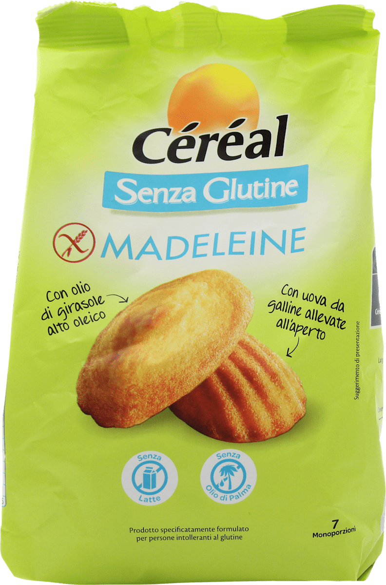 Céréal Senza Glutine Madeleine, 200 g | dm Italia
