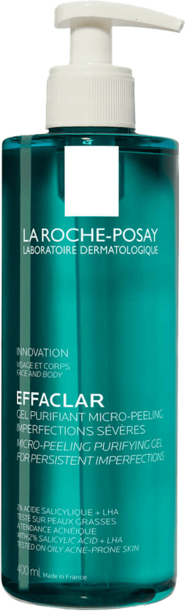 LA ROCHE-POSAY Effaclar mikro-piling gel za čišćenje lica i tijela, 400 ...