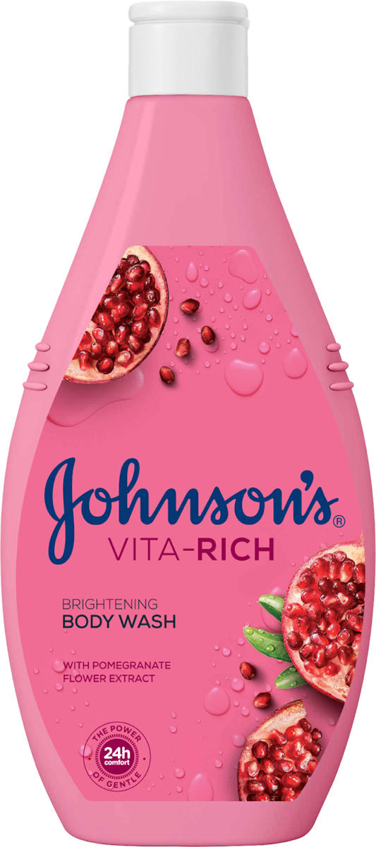 Johnson's Gel de duș rodie, 400 ml | dm.ro