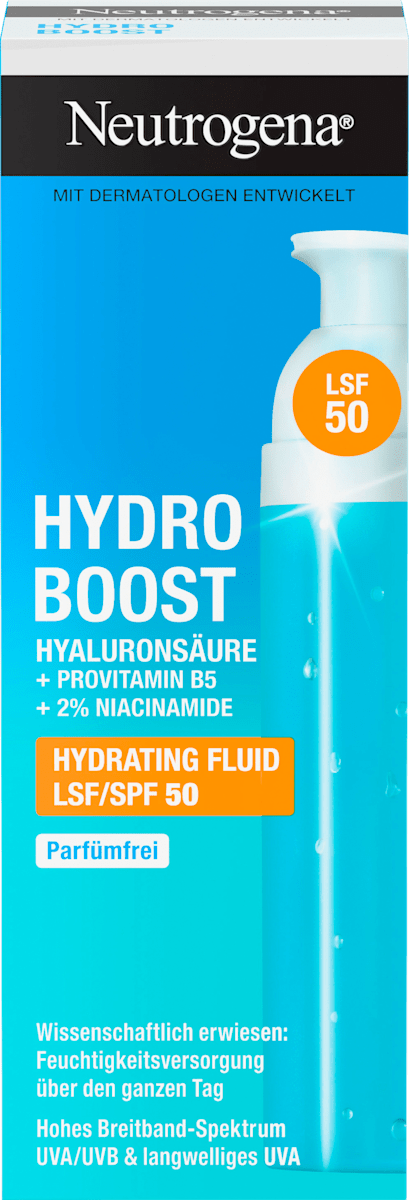 Neutrogena Fluid Hydro Boost Hydrating LSF 50, 50 ml dauerhaft günstig ...