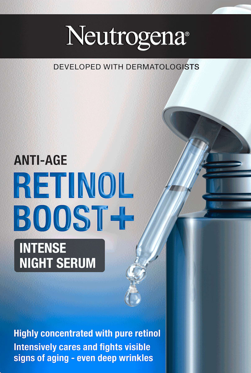 Neutrogena Retinol Boost + intenzivní noční sérum, 30 ml | dm.cz