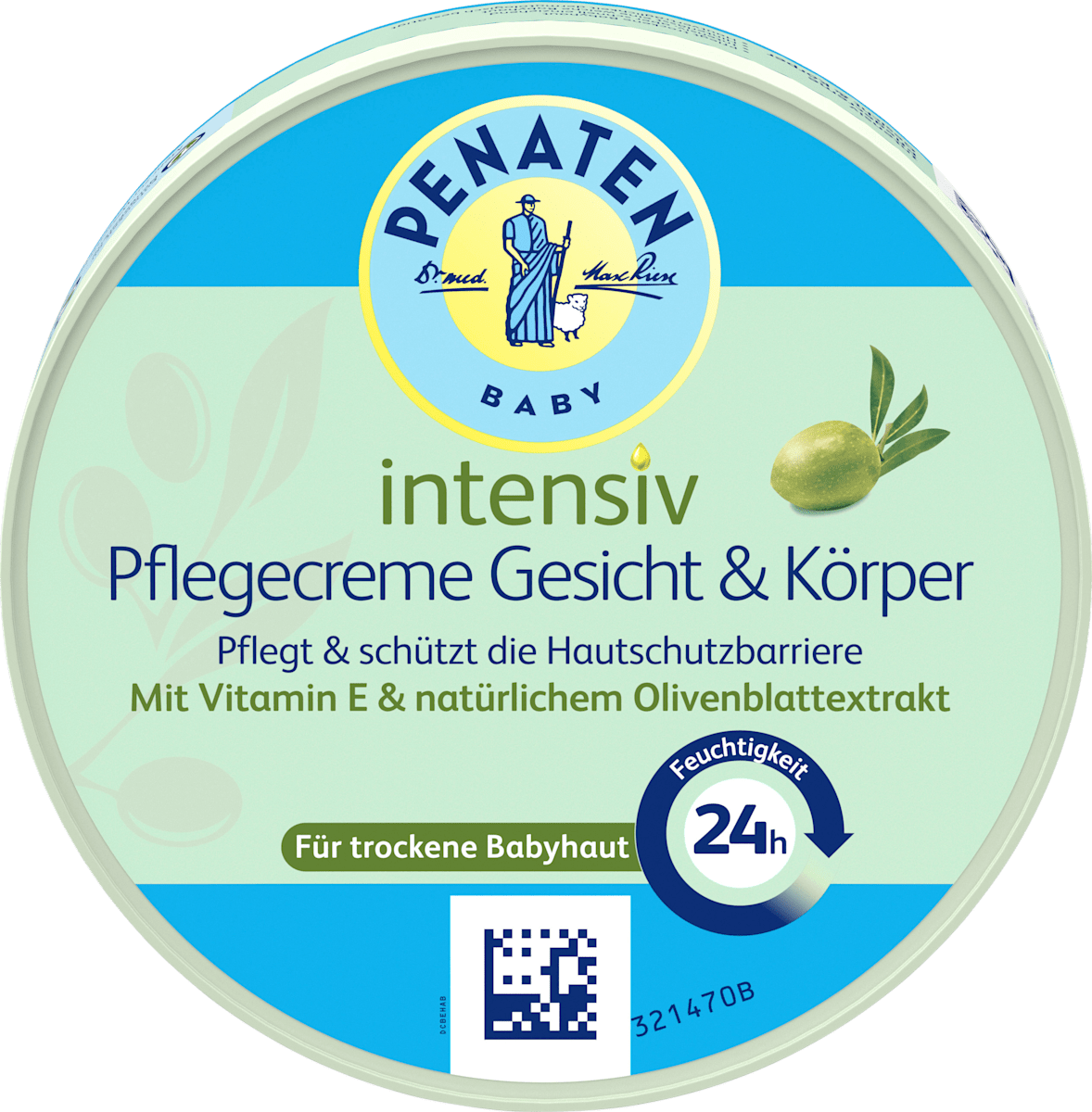 Penaten Baby Pflegecreme Gesicht & Körper intensiv, 100 ml dauerhaft ...