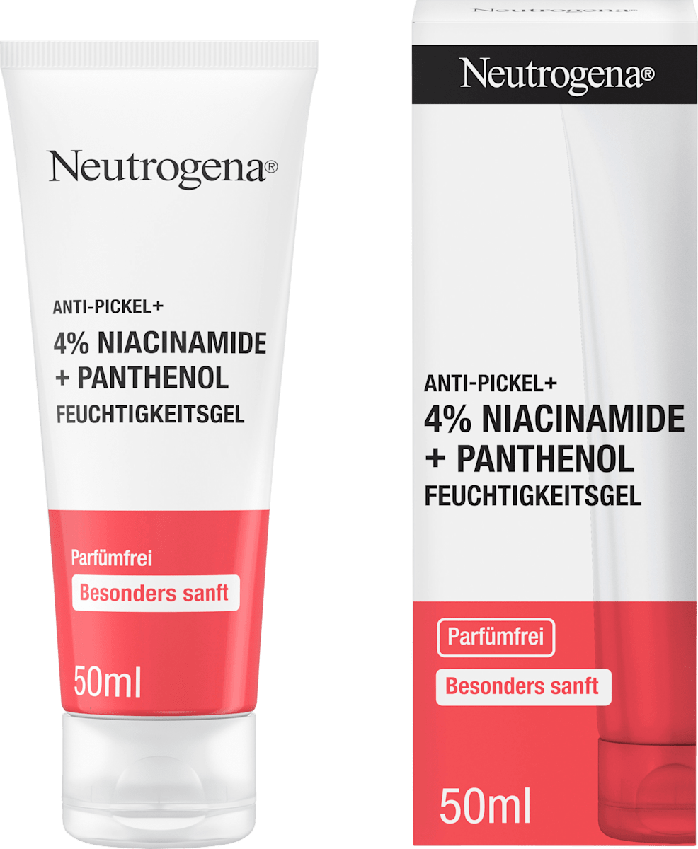 Neutrogena Anti Pickel Gesichtsgel Niacinamide+Panthenol, 50 ml ...