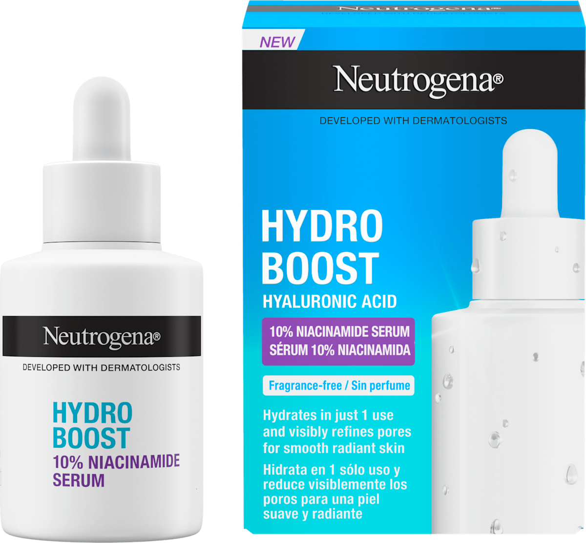 Neutrogena Ser hidratant cu niacinamide, 30 ml | dm.ro