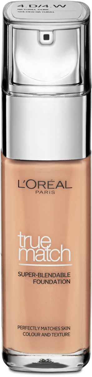 L'ORÉAL PARiS True Match tečni puder – 4.D/4.W Golden Natural, 30 ml ...