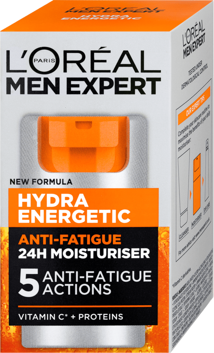 L'ORÉAL PARiS MEN EXPERT Hydra Energetic hydratační krém, 50 ml | dm.cz