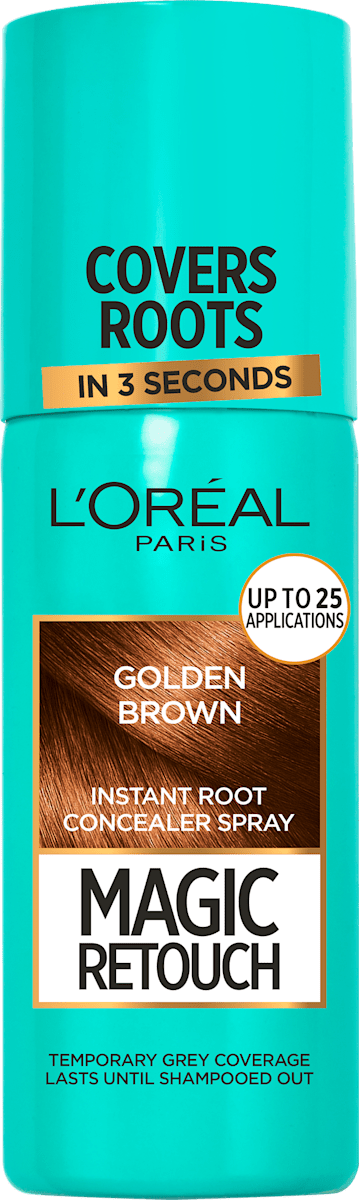 L'ORÉAL PARiS MAGIC RETOUCH Спрей за прикриване на сиви коси Golden ...