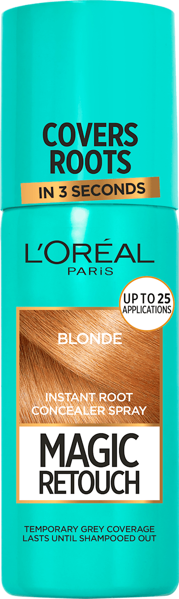L'ORÉAL PARiS MAGIC RETOUCH Спрей за прикриване на бели коси, Blonde ...