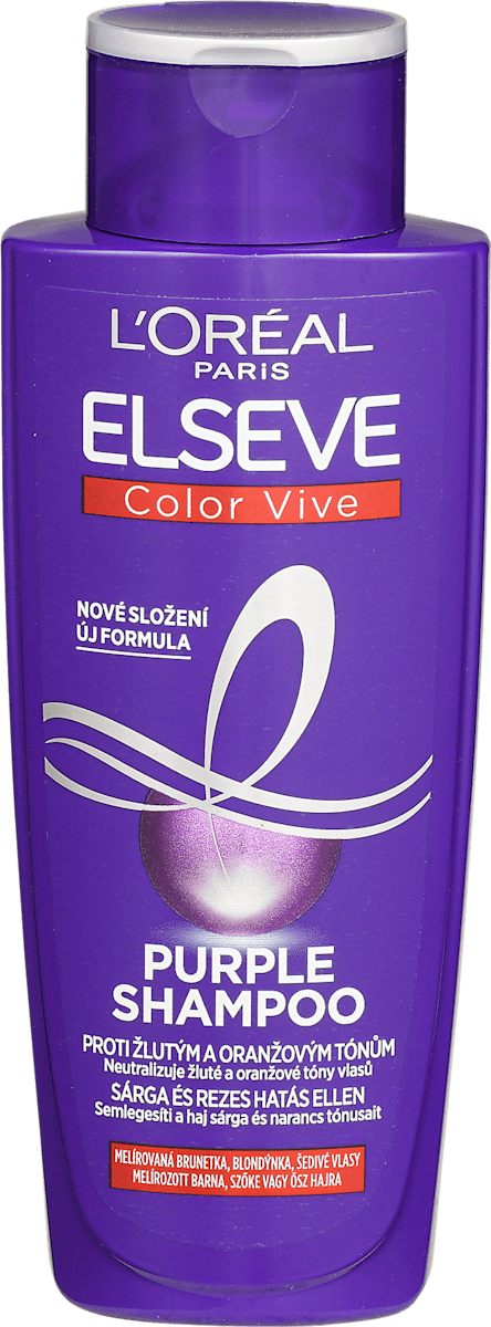 L'ORÉAL PARiS ELSEVE Color Vive šampon na vlasy Purple, 200 ml | dm.cz