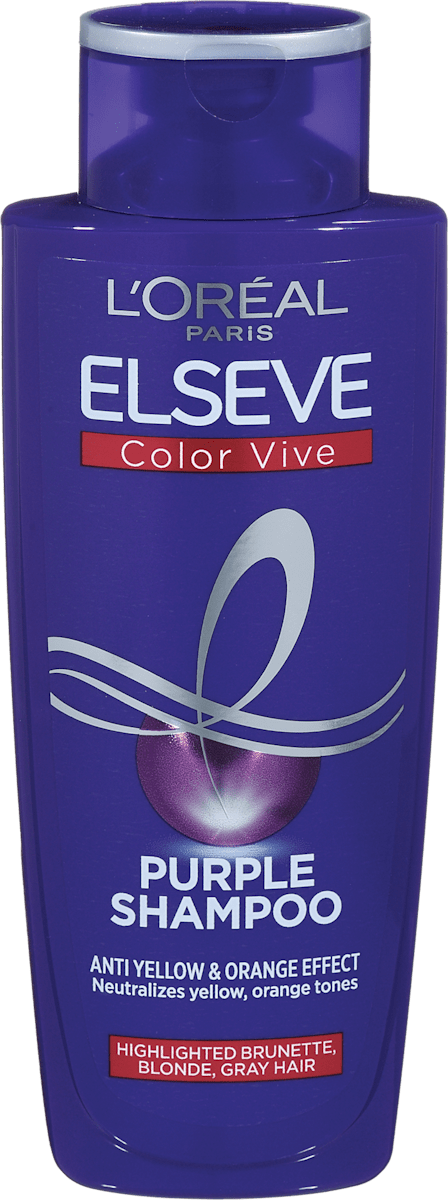 L'ORÉAL PARiS ELSEVE Лилав шампоан Color Vive Purple, 200 ml | dm България