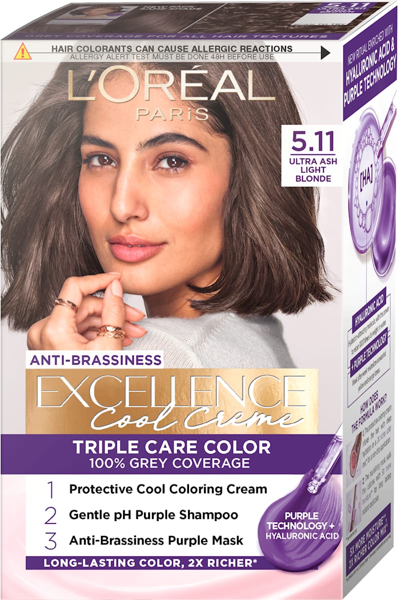 L'ORÉAL PARiS EXCELLENCE Creme Boja za kosu – 5.11 Ultra Ash Light ...