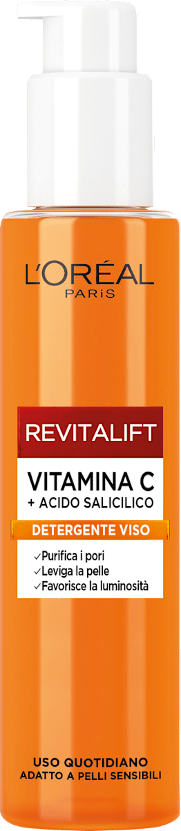 L'ORÉAL PARiS Detergente viso Revitalift Vitamina C e Acido Salicilico ...