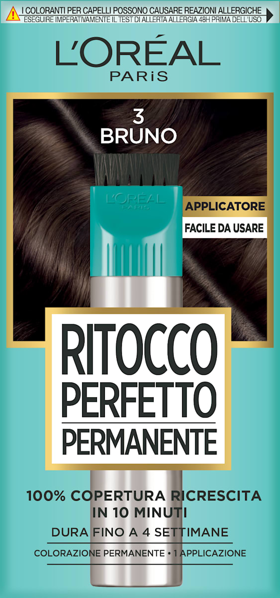 L'ORÉAL PARiS MAGIC RETOUCH Ritocco Perfetto Permanente Bruno 3, 1 pz | dm Italia