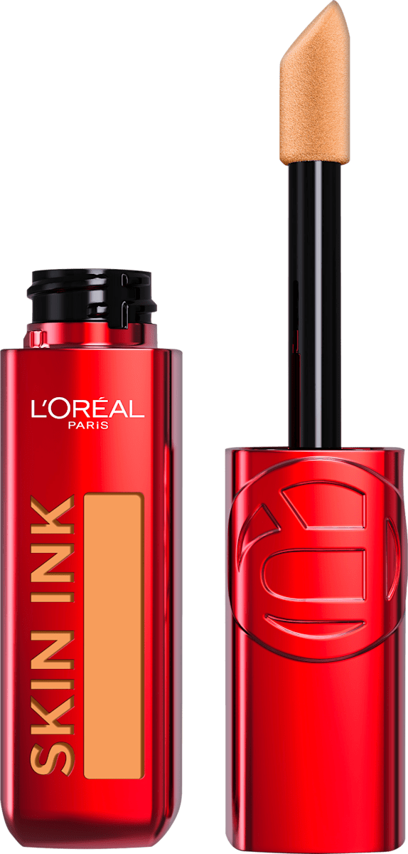 L'ORÉAL PARiS Foundation Foundcealer Infaillible Skin Ink 300 Medium Warm, 15 ml dauerhaft ...