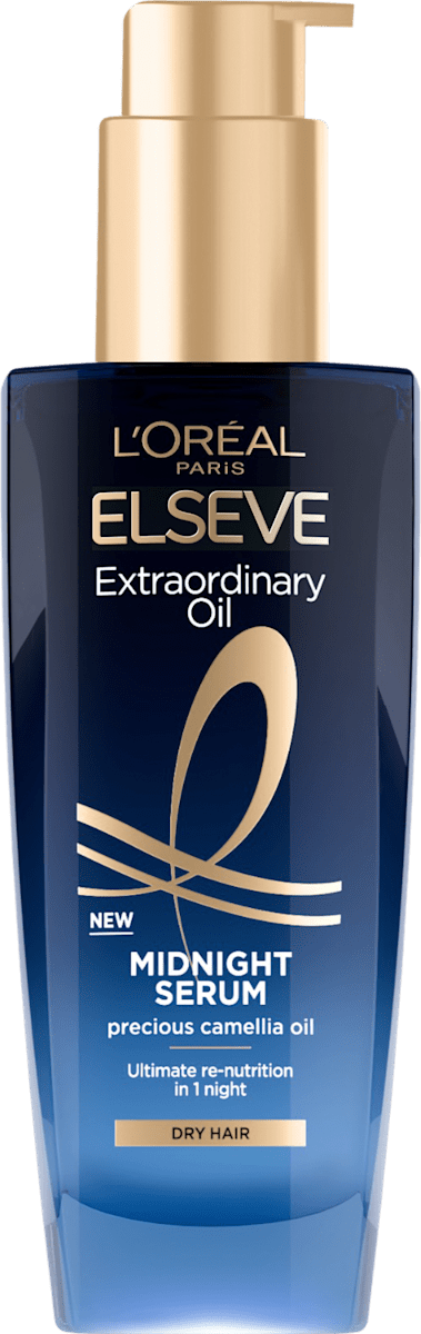 L'ORÉAL PARiS ELSEVE noční sérum na vlasy Extraordinary Oil, 100 ml | dm.cz