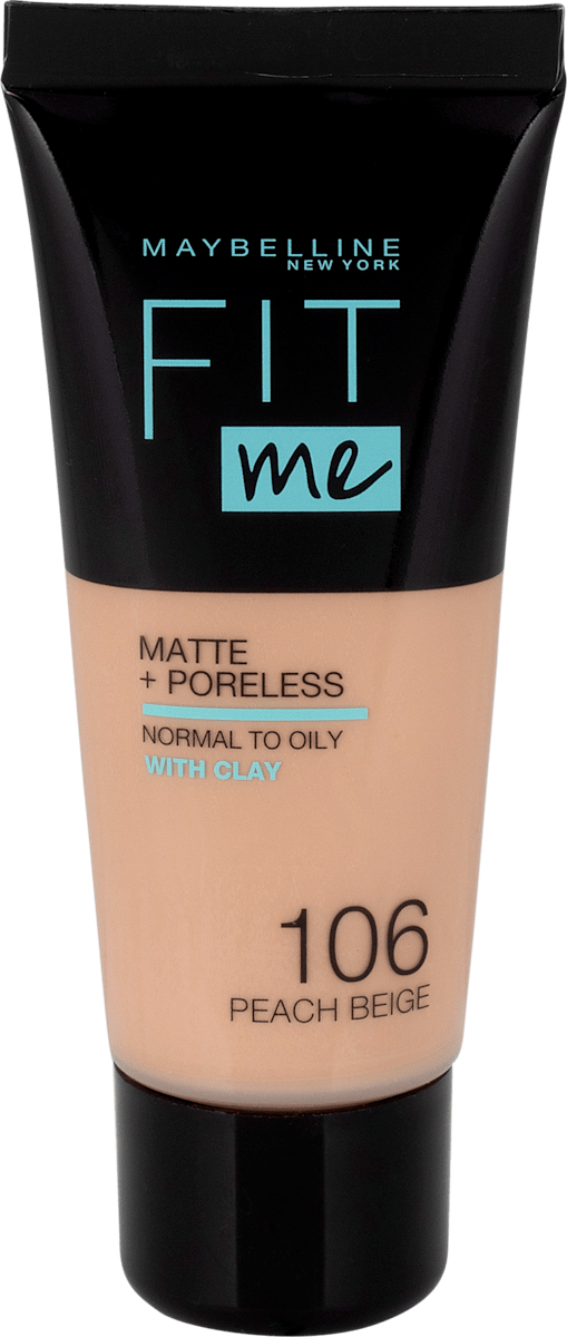 MAYBELLINE NEW YORK Fit me tečni puder – 106 Peach Beige, 30 ml | dm ...