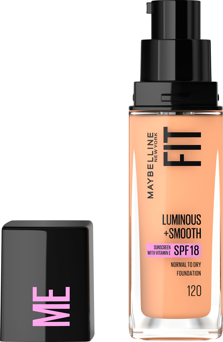 MAYBELLINE NEW YORK Foundation Fit Me Liquid, LSF 18, 120 Classic Ivory ...