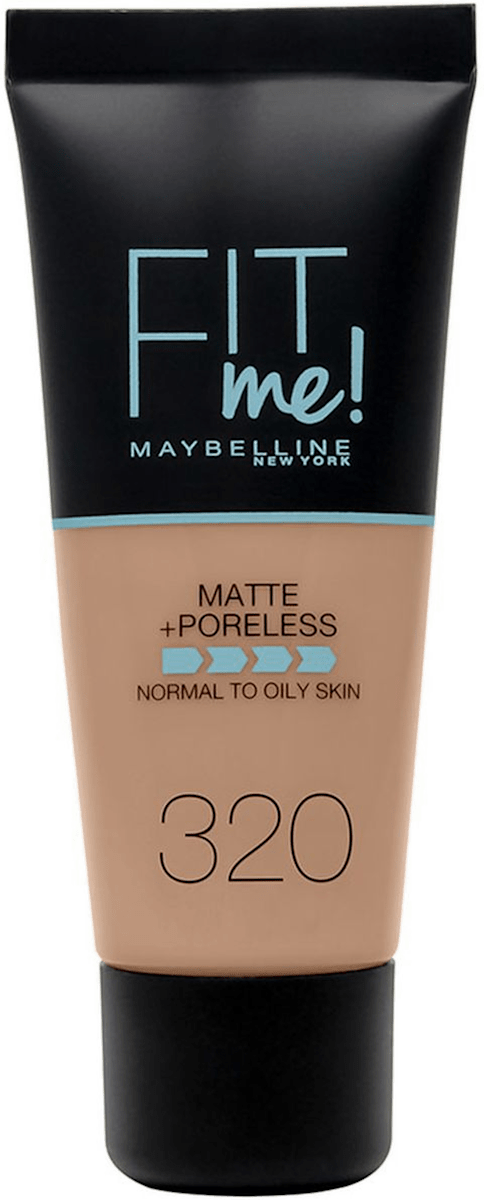 MAYBELLINE NEW YORK Fondotinta FIT me! Matte & Poreless - n. 320, 30 ml ...