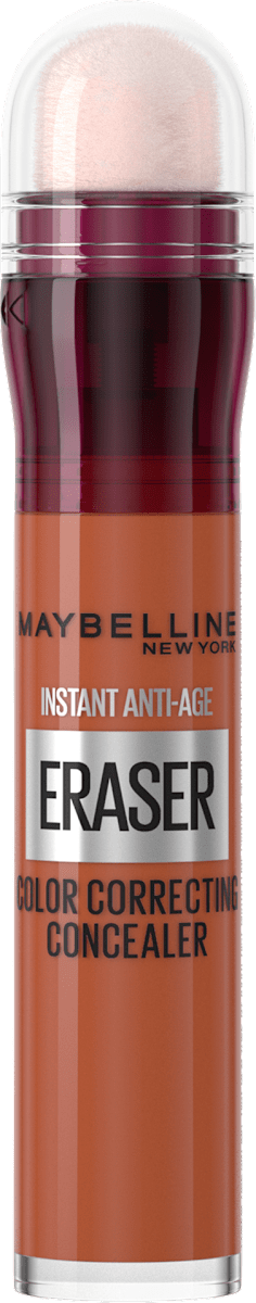 MAYBELLINE NEW YORK Korektor z gąbeczką Instant Eraser Orange, 6,8 ml ...