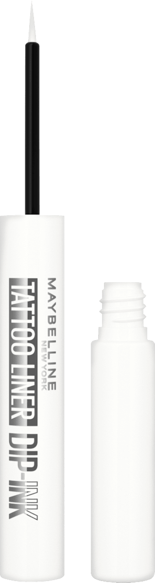 MAYBELLINE NEW YORK Eyeliner Tattoo Liner INK Dip 104 White Canvas, 3,5 ...