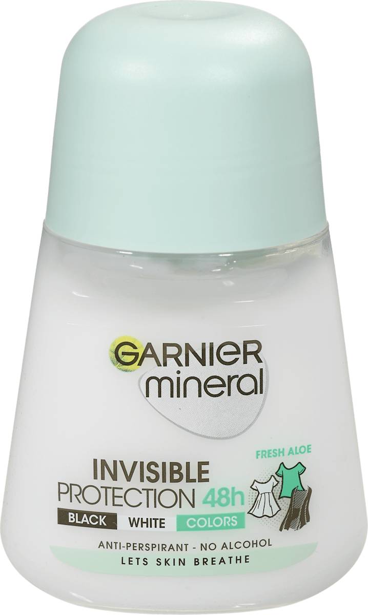 GARNIER mineral Invisible antiperspirant roll-on – Fresh Aloe, 50 ml | dm Bosna i Hercegovina