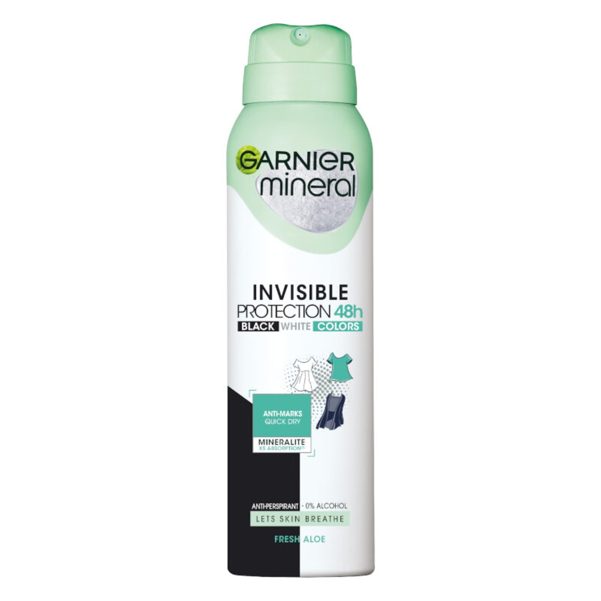 GARNIER mineral INVISIBLE PROTECTION dezodorans u spreju - Fresh Aloe ...