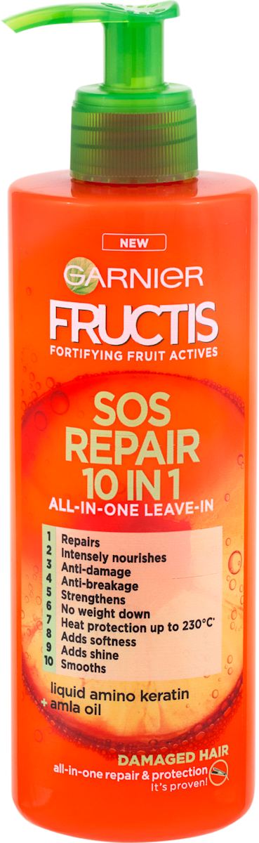 GARNIER FRUCTIS Крем за коса SOS Repair 10 in 1, 400 ml | dm България