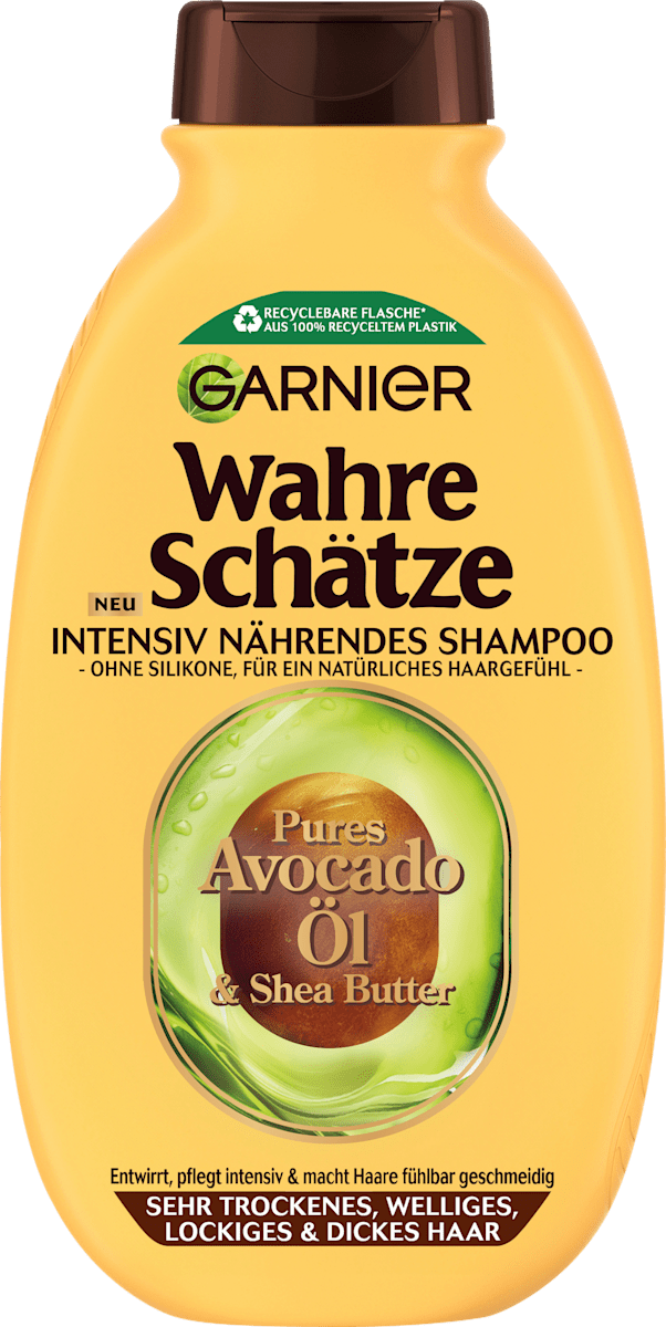 Wahre Schätze Shampoo Avocado-Öl & Sheabutter, 300 ml dauerhaft günstig ...