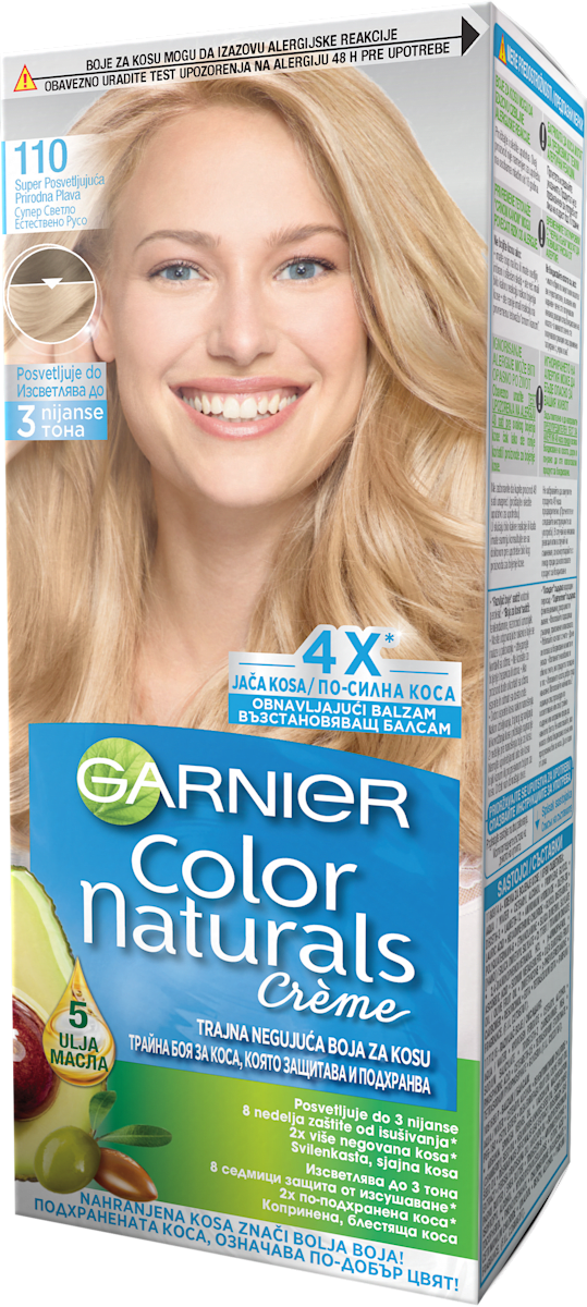 GARNIER Color naturals Боя за коса - Nr. 110 Супер светло естествено ...