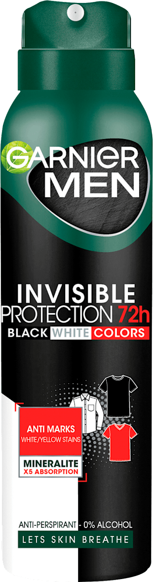 Garnier Men Deodorant spray Mineral Invisible, 150 ml | dm.ro