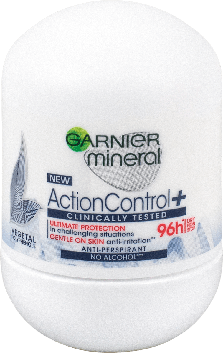 GARNIER mineral Deodorant roll-on Action Control, 50 ml | dm.ro