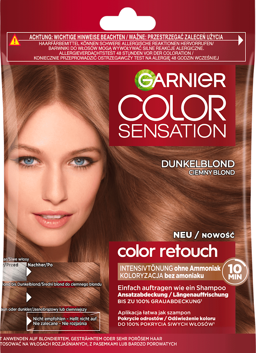 GARNIER Color Sensation Intensivtönung Dunkelblond, 1 St dauerhaft ...