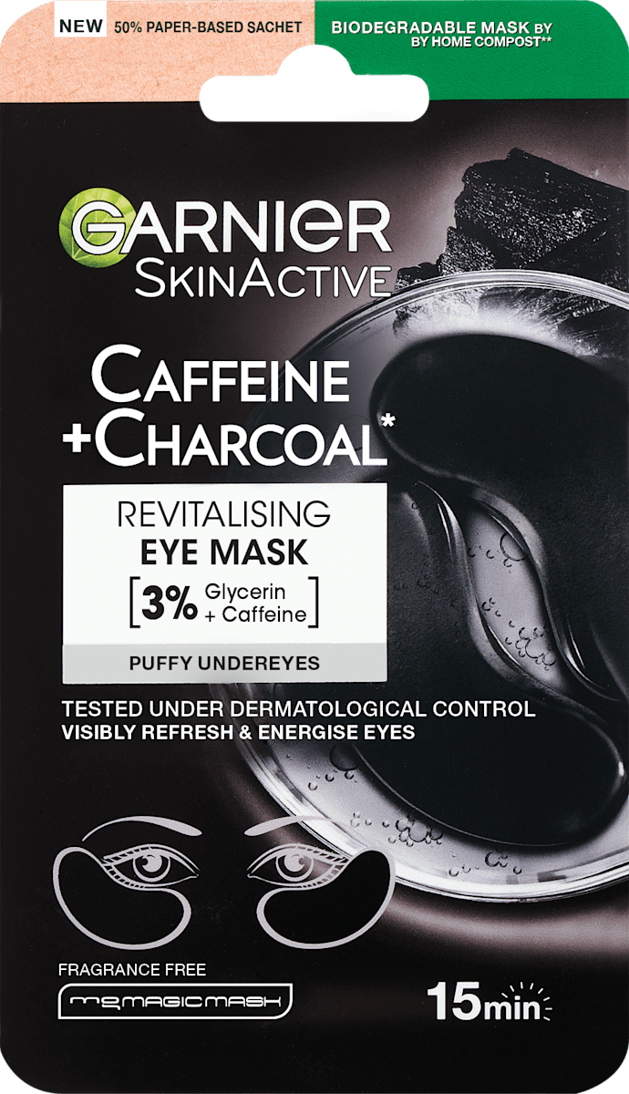 GARNIER SKIN ACTIVE Patch occhi in tessuto SKINACTIVE rivitalizzanti ...
