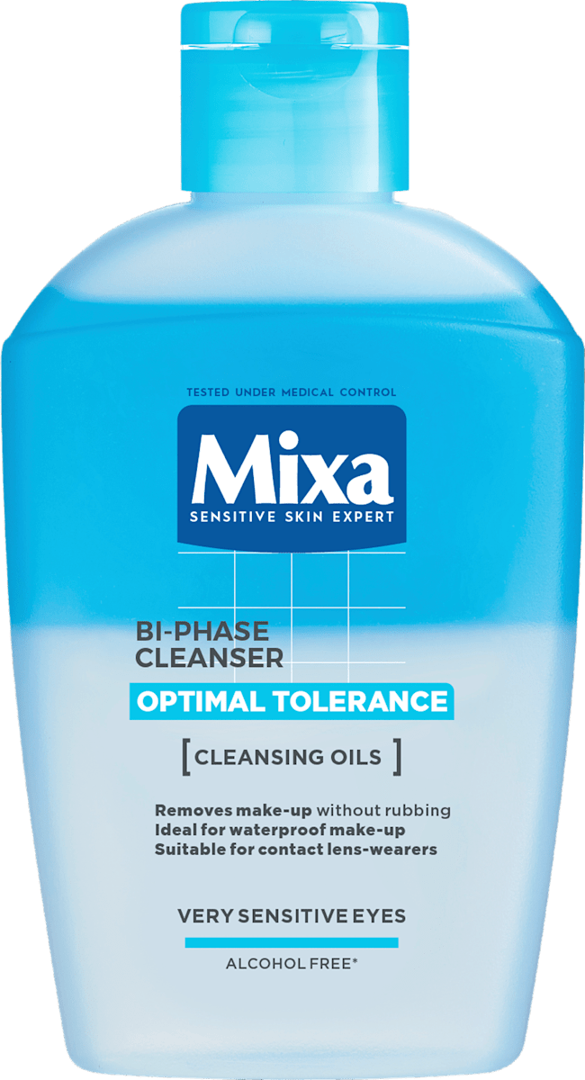 Mixa Optimal Tolerance dvofazno sredstvo za skidanje šminke, 125 ml | dm.hr