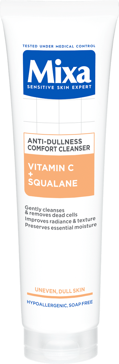 Mixa Почистващ гел за лице Anti-Dullness Comfort, 150 ml | dm България