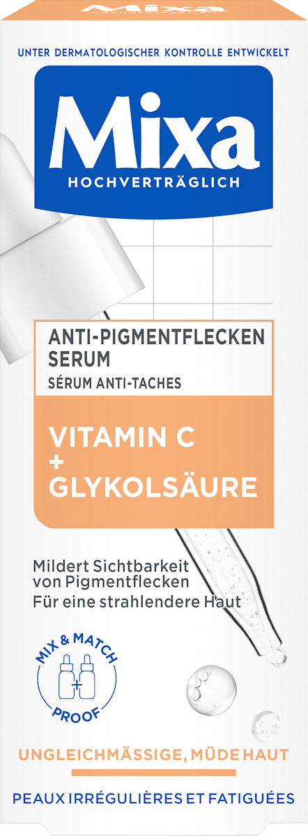 Mixa Serum Anti-Pigmentflecken, 30 ml dauerhaft günstig online kaufen ...