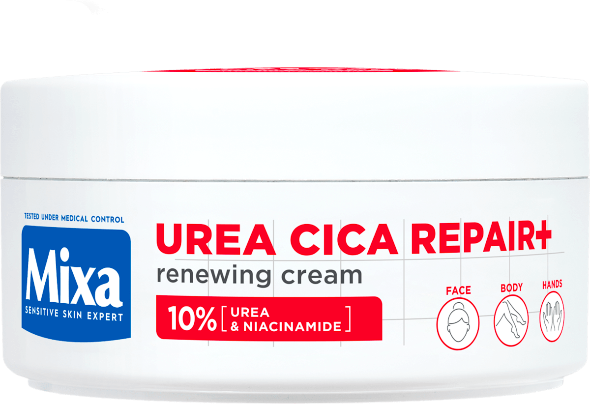 Mixa tělový krém Urea Cica Repair+, 150 ml | dm.cz