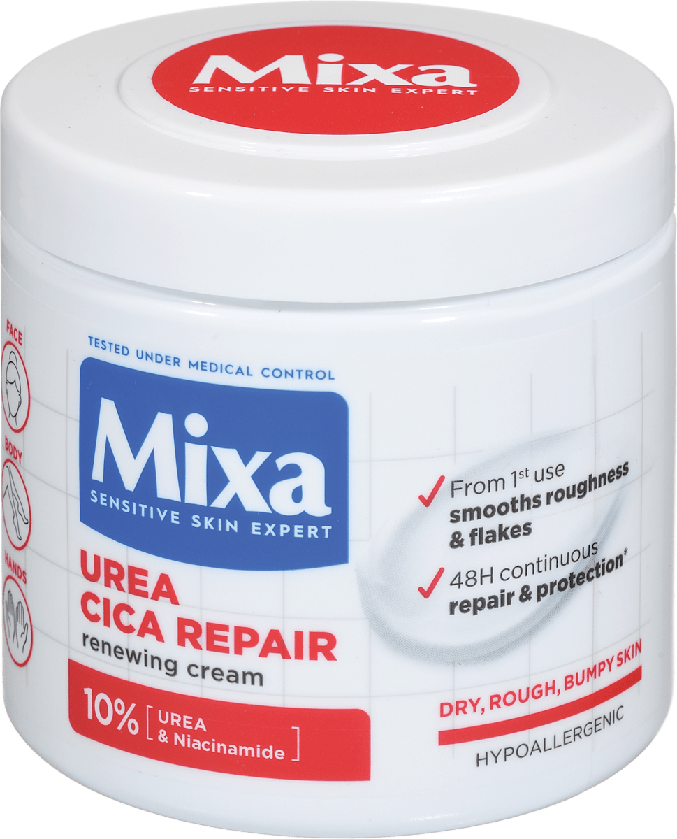 Mixa UREA CICA REPAIR obnavljajuća krema, 400 ml | dm.rs