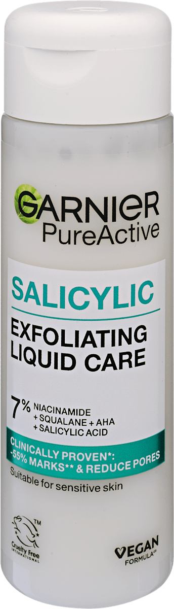 GARNIER PureActive Exfoliačná pleťová esencia Salicylic Exfoliating Liquid Care, 120 ml | mojadm.sk