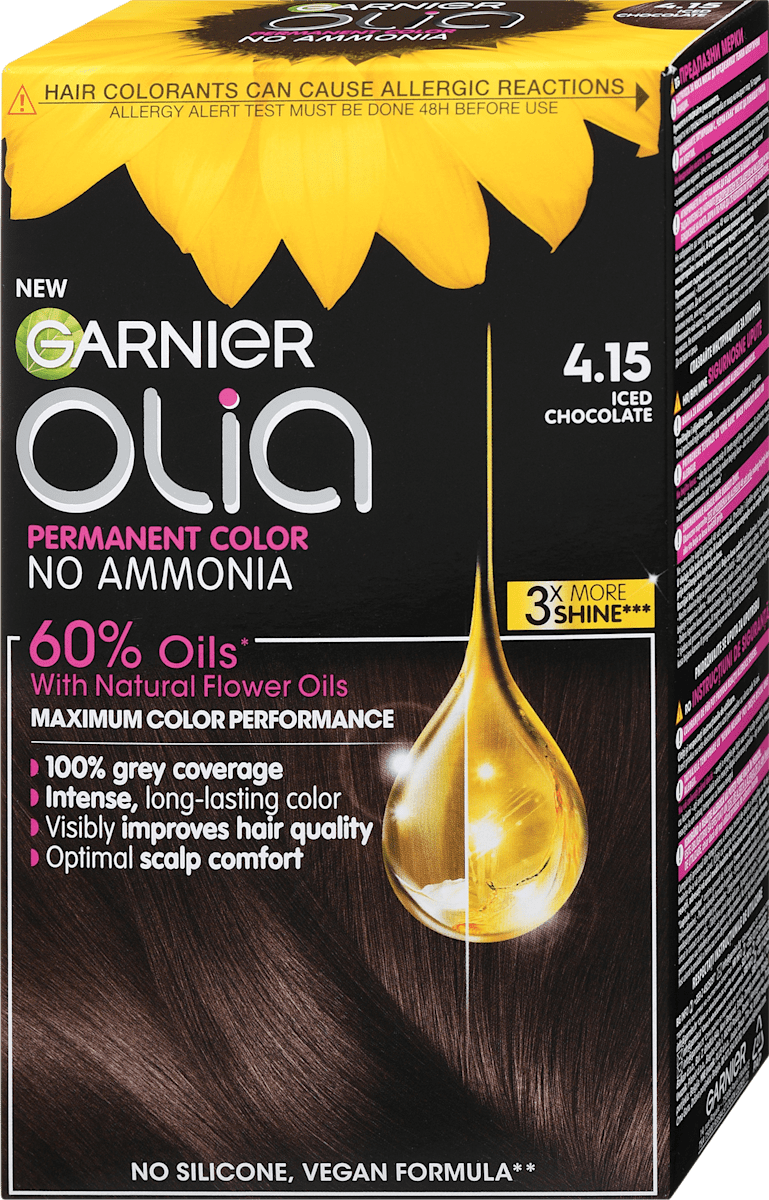GARNIER olia Boja za kosu – 4.15 Iced Chocolate, 180 ml | dm.hr
