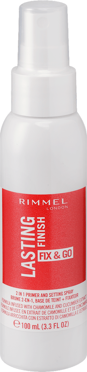 RIMMEL LONDON Lasting Finish Fix & go bază de machiaj & spray pentru ...