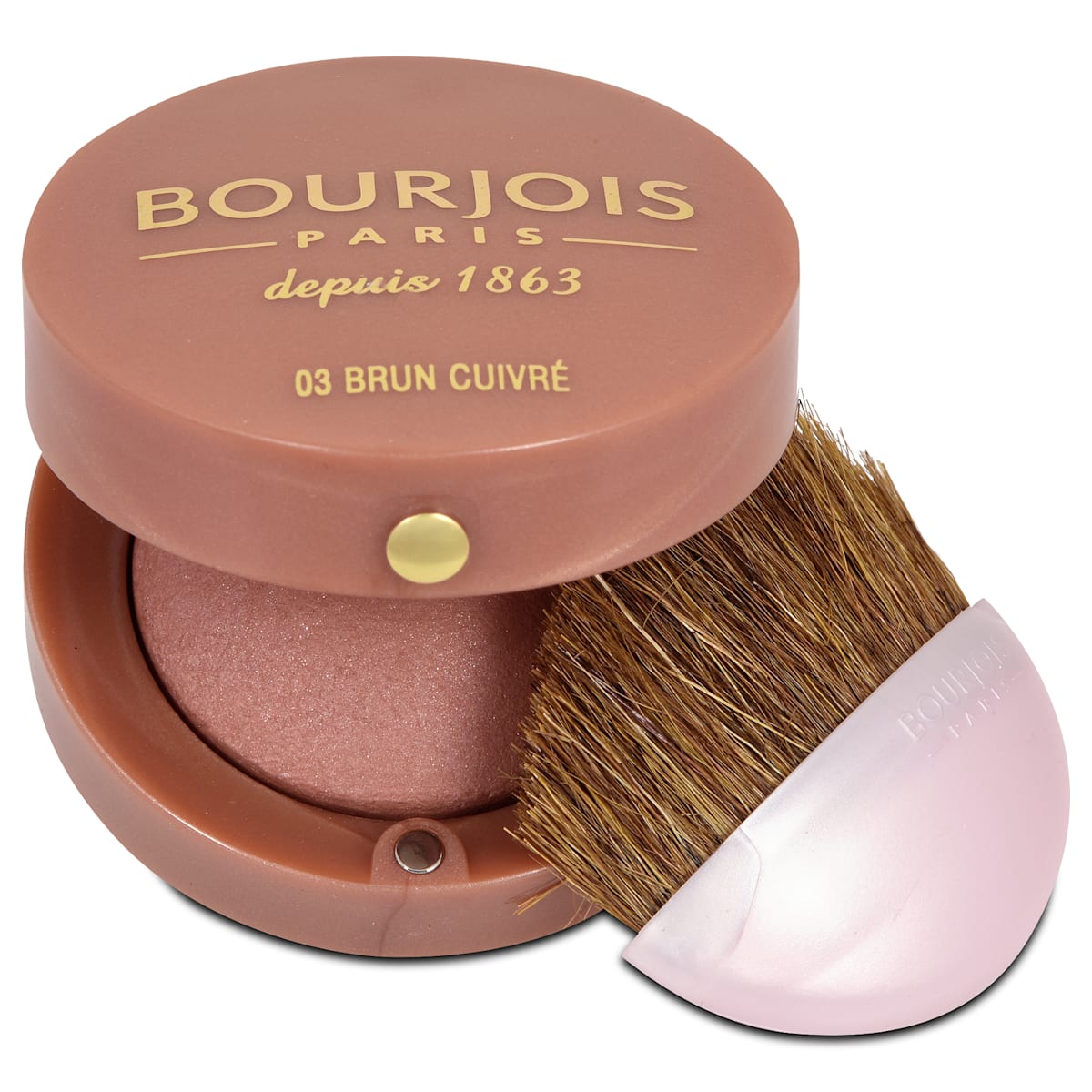 BOURJOIS PARIS Little Round Pot rumenilo – 03 Brun Cuivre, 2 g | dm.rs