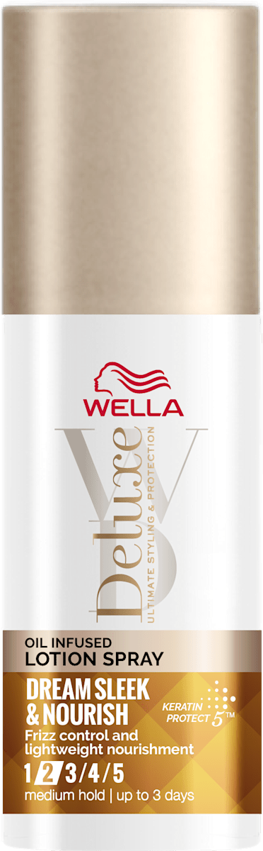 WELLA Deluxe Spray DREAM SLEEK&NOURI, 150 ml kupuj w zawsze korzystnych ...