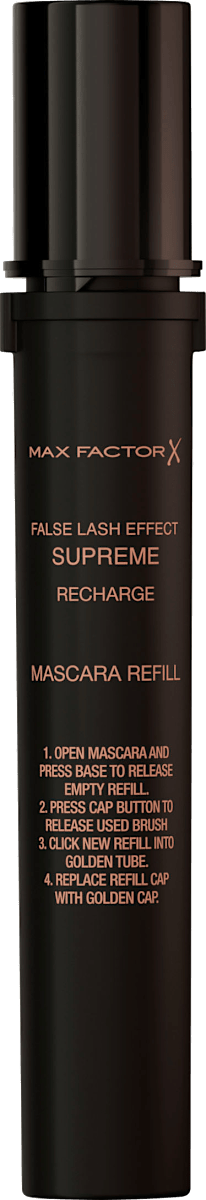 MAX FACTOR Mascara False Lash Effect Supreme Recharge Refill Black, 9 ...
